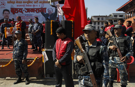Nepalese Unified Maoist Party Chairman Prachanda Editorial Stock Photo ...