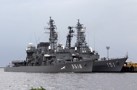 Japanese Training Squadron Ships Js Setoyuki Editorial Stock Photo ...