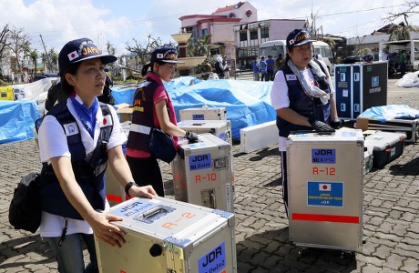 Japanese Rescue Team Prepare Their Gear Editorial Stock Photo - Stock ...