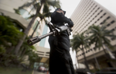 Filipino Member Special Weapons Tactics Swat Editorial Stock Photo ...