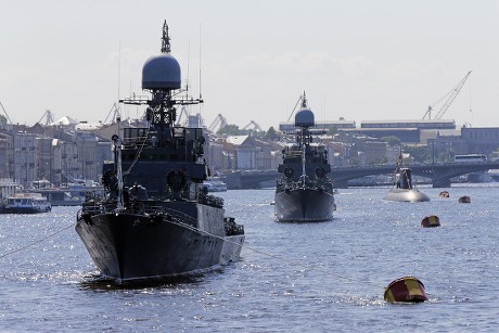 Russian Parchim Class Corvette Kazanets Baltic Editorial Stock Photo ...