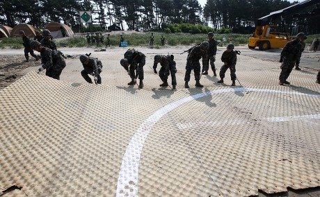 Us South Korean Marines Participate Annual Editorial Stock Photo ...