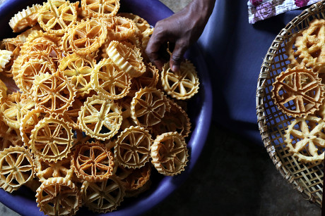 Sri Lankan Kokis Mould Dipped Rice Editorial Stock Photo - Stock Image ...