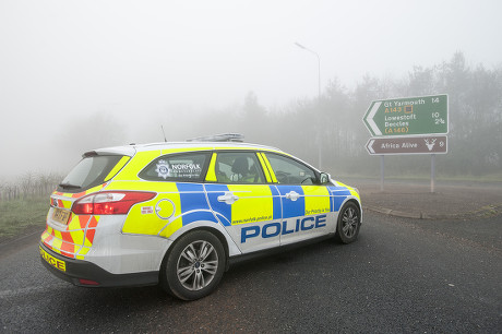 Police Direct Traffic Near Scene Gillingham Editorial Stock Photo ...