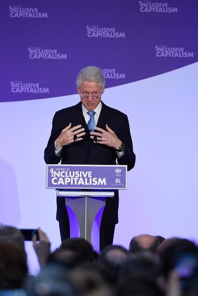 Former Us President Bill Clinton Delivers Editorial Stock Photo - Stock ...