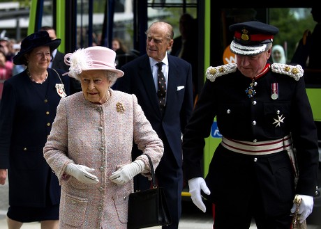 Queen Elizabeth Ii Frontl Walks Lord Editorial Stock Photo - Stock ...
