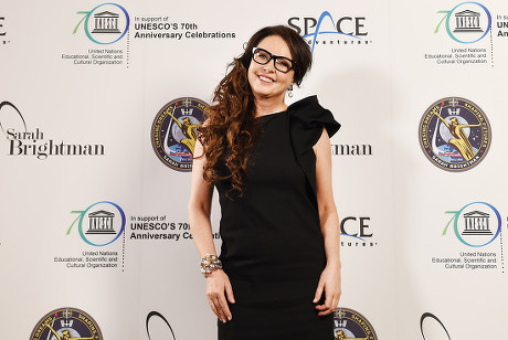 British Singer Sarah Brightman Poses Media Editorial Stock Photo ...