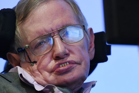 British Astrophysicist Professor Stephen Hawking Speaks Editorial Stock ...