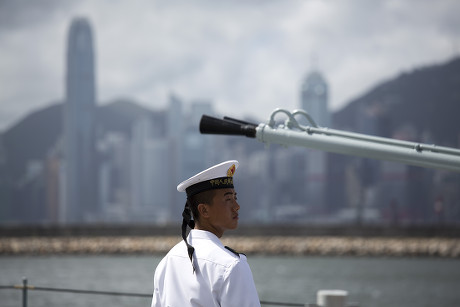 Peoples Liberation Army Pla Sailor Stands Editorial Stock Photo - Stock ...