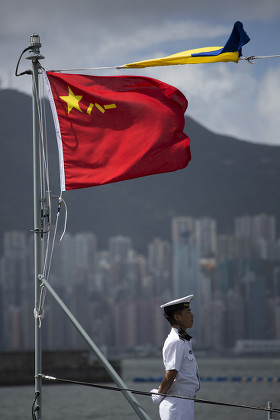 Peoples Liberation Army Pla Sailor Stands Editorial Stock Photo - Stock ...