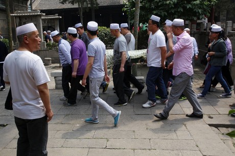 Chinese Ethnic Hui Minority Muslims Carry Editorial Stock Photo - Stock ...