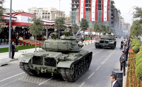 Lebanese Army Unit Tanks Battalion Marches Editorial Stock Photo ...