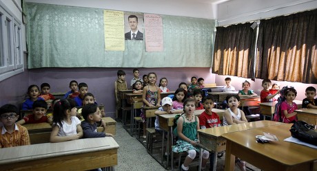 Syrian Children Attend First Day School Editorial Stock Photo - Stock ...