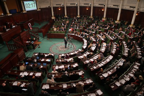 Members Tunisian National Constituent Assembly Nca Editorial Stock ...