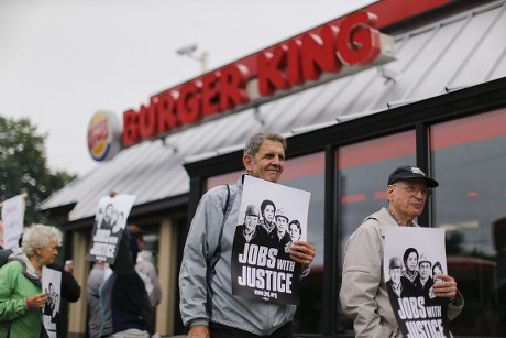 People Picket During Strike Burger King Editorial Stock Photo - Stock ...