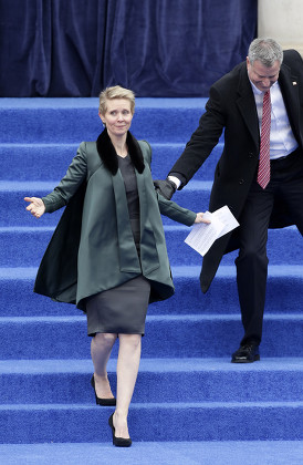 Us Actress Cynthia Nixon L Helped Editorial Stock Photo - Stock Image ...