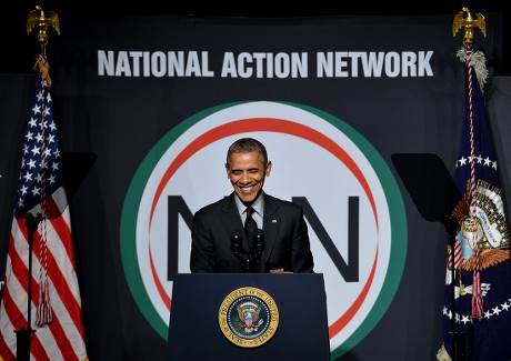 United States President Barack Obama Addresses Editorial Stock Photo ...
