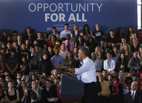 Us President Barack Obama Delivers Speech Editorial Stock Photo - Stock ...