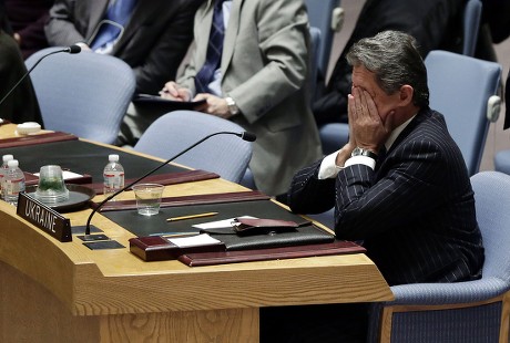 Ukrainian Ambassador United Nations Yuriy Sergeyev Editorial Stock ...