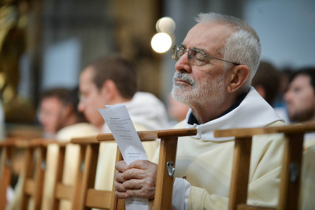 Ceremony Ordination Three New Belgian Priests Editorial Stock Photo ...