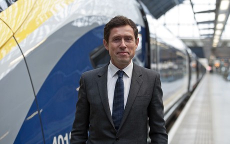 Nicolas Petrovic Chief Executive Eurostar Poses Editorial Stock Photo ...