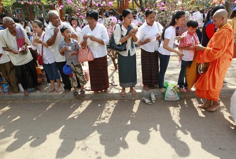 Cambodia Visaka Bochea Buddha Birthday - May 2015 Stock Pictures ...