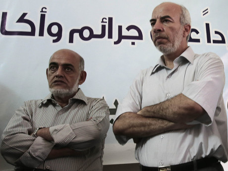 Egyptians Khaled Hanafi Muslim Brotherhoods Freedom Editorial Stock ...
