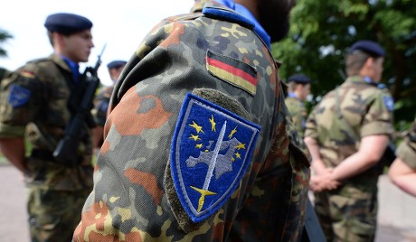German Solider Takes Part Ceremony New Editorial Stock Photo - Stock ...