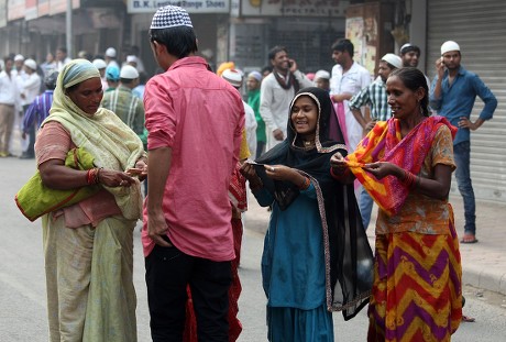 Beggars Ask Alms Muslim Man He Editorial Stock Photo - Stock Image ...