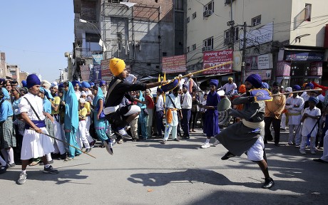 Sikh Men Show Their Skills They Editorial Stock Photo - Stock Image ...