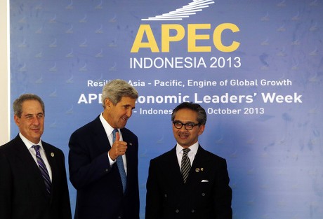 Indonesian Foreign Minister Marty Natalegawa R Editorial Stock Photo ...