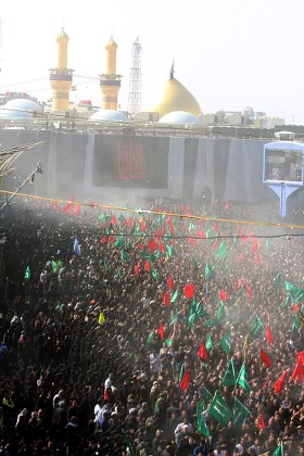 Iraqi Shiite Men Take Part Ashura Editorial Stock Photo - Stock Image ...