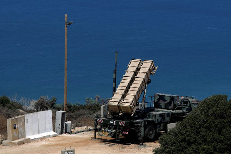 Patriot Missile Battery Israeli Army Stands Editorial Stock Photo ...