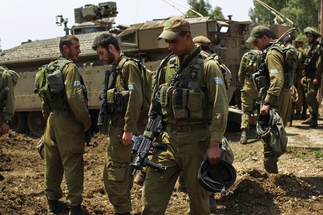 Israeli Soldiers Elite Golani Brigade Pictured Editorial Stock Photo ...