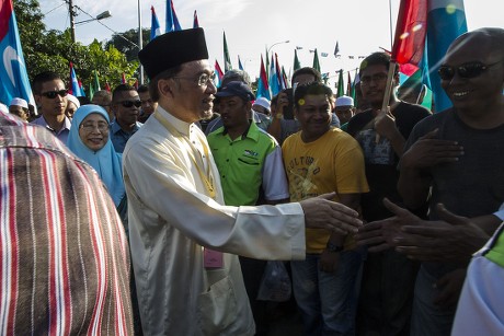Malaysian Opposition Leader Anwar Ibrahim L Editorial Stock Photo ...