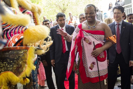 Swazilands King Mswati Iii 2r Looks Editorial Stock Photo - Stock Image ...