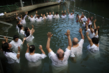 __COUNT__ Mideast Israel Baptism - Oct 2014 Stock Pictures, Editorial ...