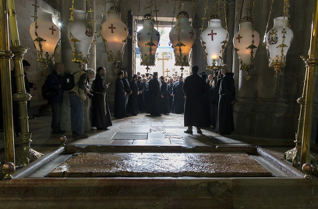 Orthodox Christian Clergy Line Opened Doors Editorial Stock Photo ...