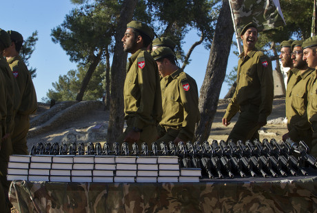 Ultraorthodox Jewish Fighters Netzah Yehuda Battalion Editorial Stock ...