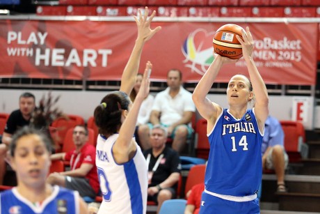 Italys Kathrin Ress R Goes Basket Editorial Stock Photo - Stock Image ...