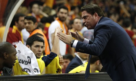 Barcelonas Head Coach Xavier Pascual R Editorial Stock Photo - Stock ...
