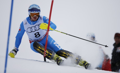 Giuliano Razzoli Italy During His Run Editorial Stock Photo - Stock ...