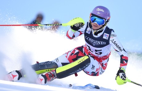 Michaela Kirchgasser Austria During Her Run Editorial Stock Photo ...