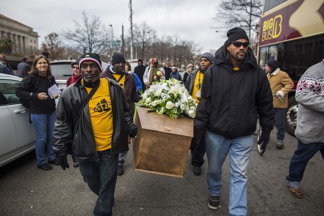 Coalition Advocacy Groups Hold Mock Funeral Editorial Stock Photo ...