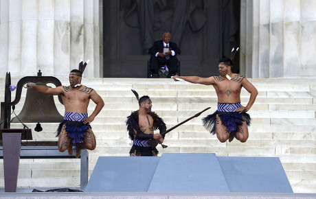 Traditional Maori Haka Dancers Destiny Church Editorial Stock Photo ...