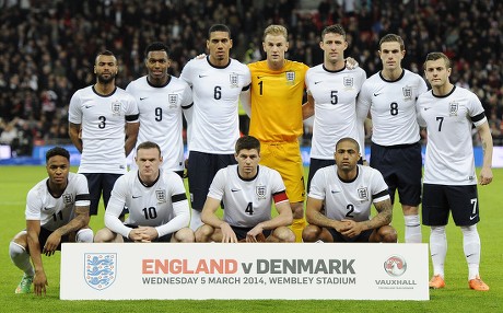 Englands National Soccer Team Poses Photo Editorial Stock Photo - Stock ...