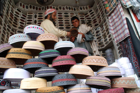 Man Sells Prayer Caps His Shop Editorial Stock Photo - Stock Image ...