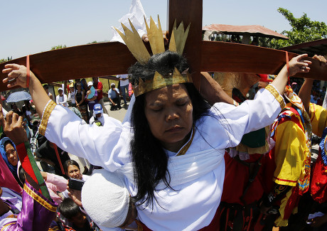 Filipino Penitent Woman Precy Valencia 44 Editorial Stock Photo - Stock ...