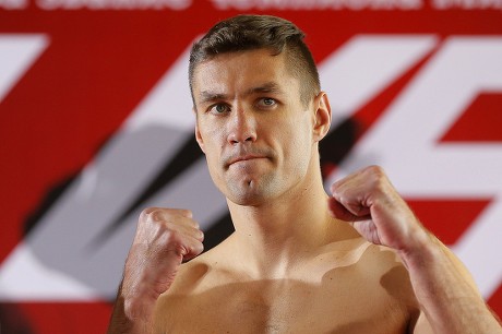 Polish Cruiserweight Boxer Pawel Kolodziej Poses Editorial Stock Photo ...