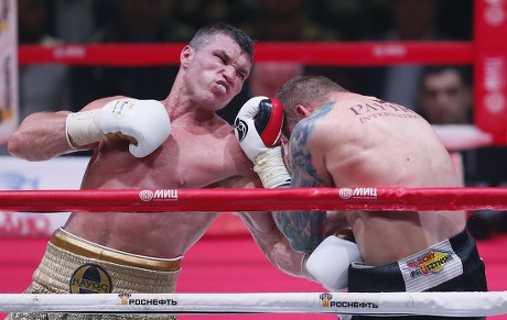 Wbc World Championship Heavyweight Boxer Grigory Editorial Stock Photo ...